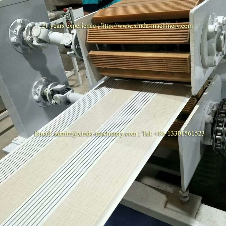 PVC ceiling making machine - Xinda Machinery_PVC foam board production ...